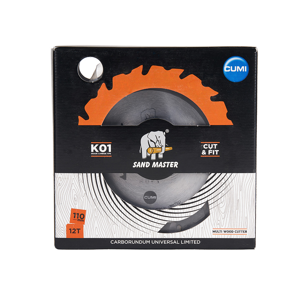 Sandmaster 12T Wood Cutter | Carbide Wood Cutting Blade